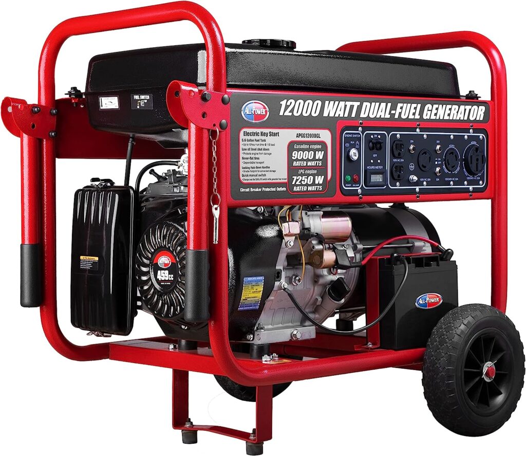 Top 8 Best 12000-Watt Dual Fuel Generator - Generator Flow